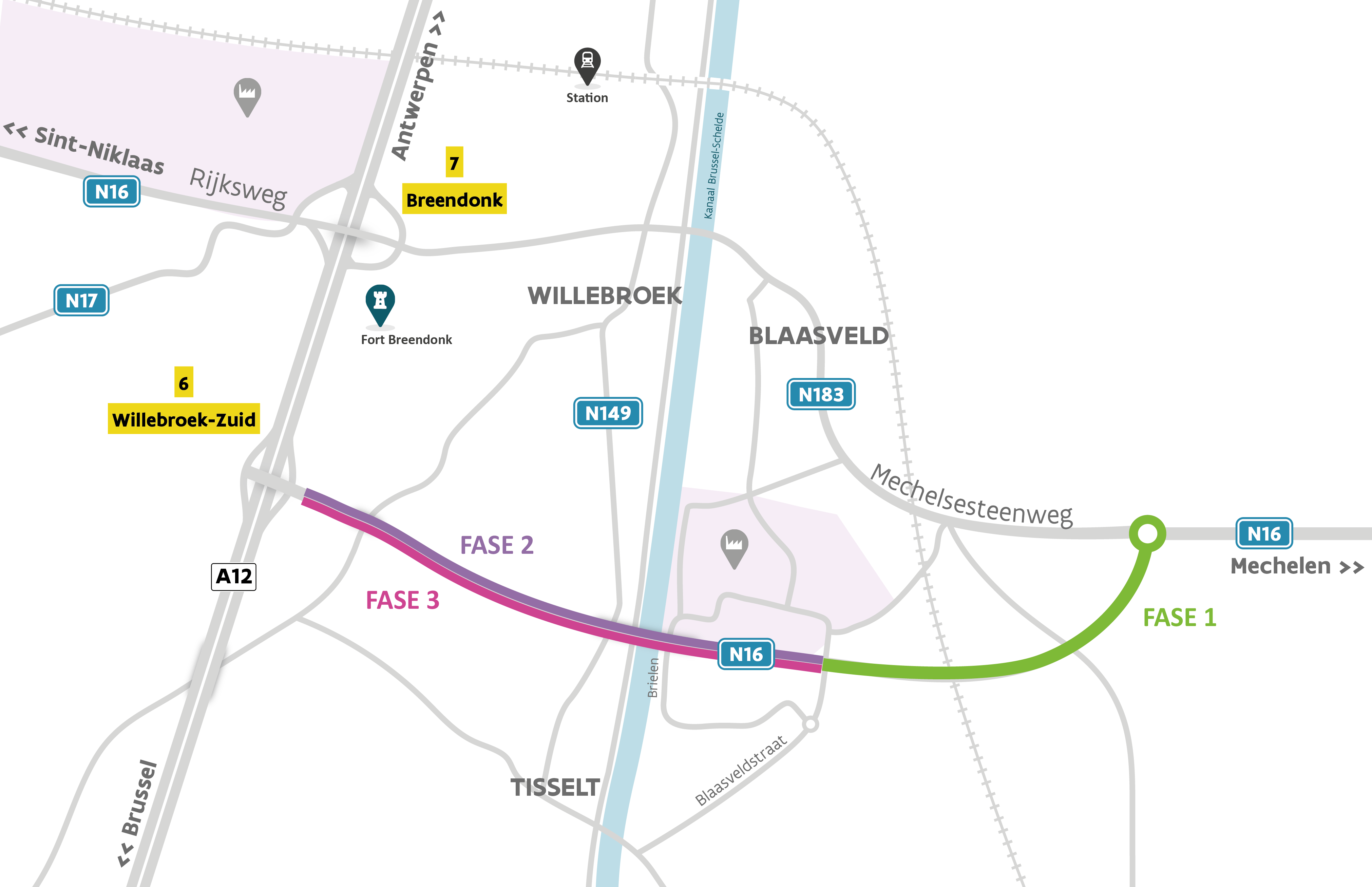 Wegenwerken | Willebroek